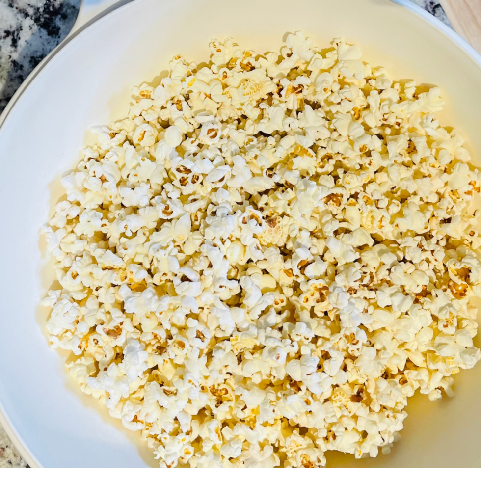 Cinnamon Red Hot Popcorn - Doing What We Love