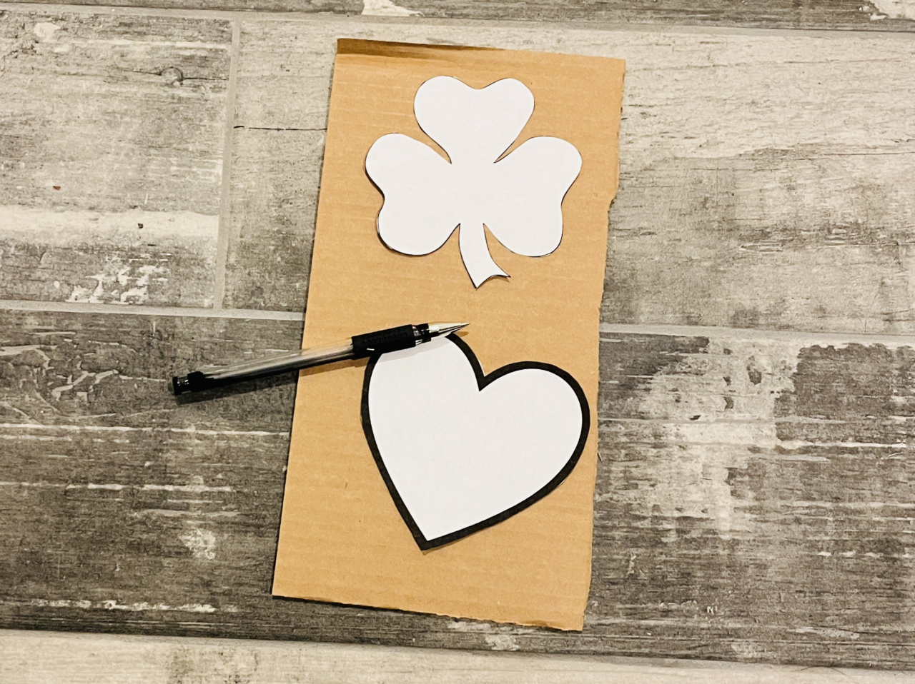 Cardboard and Popsicle Stick Craft DIY - Doing What We Love