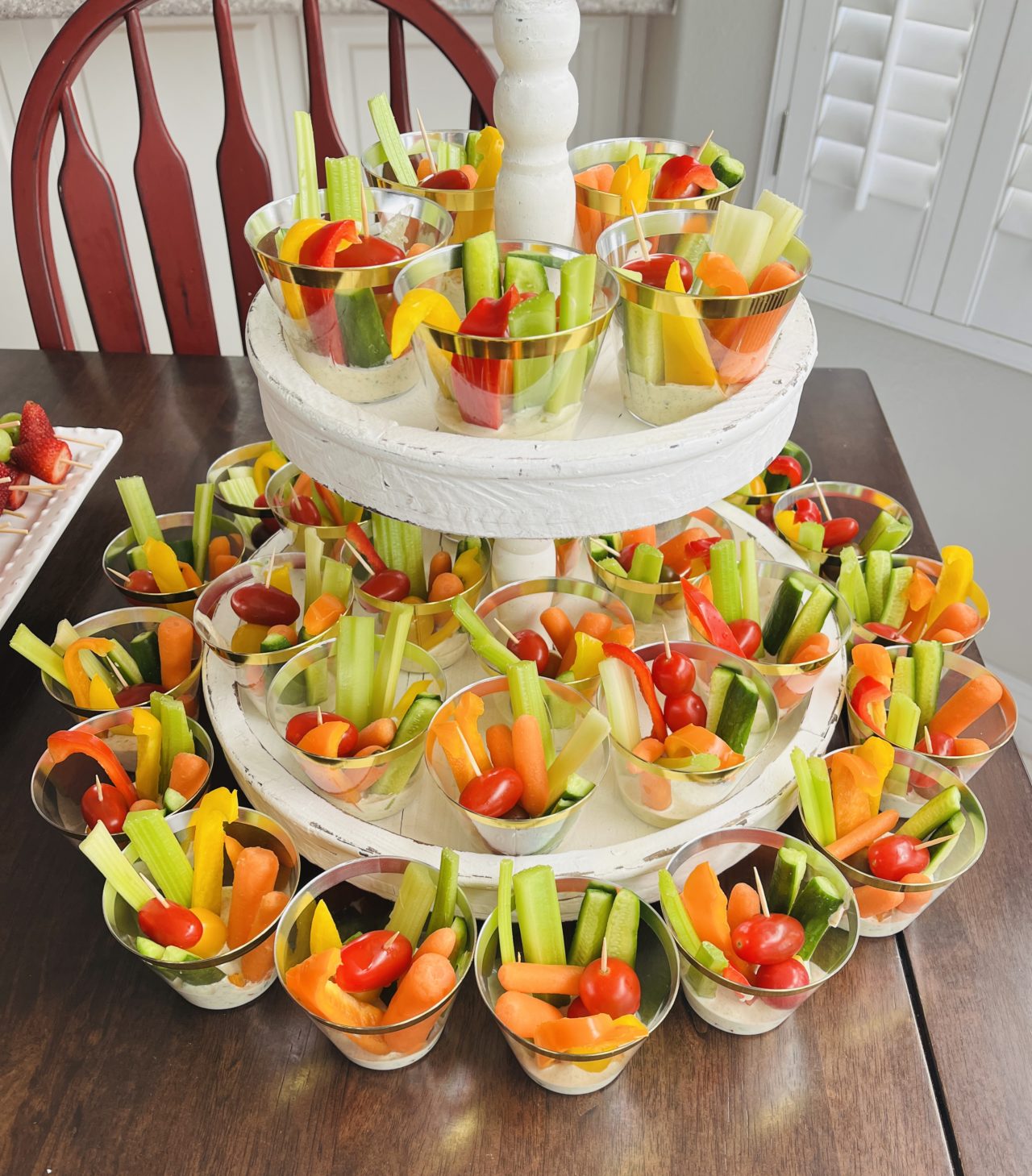 Easy Veggie Cups - Doing What We Love